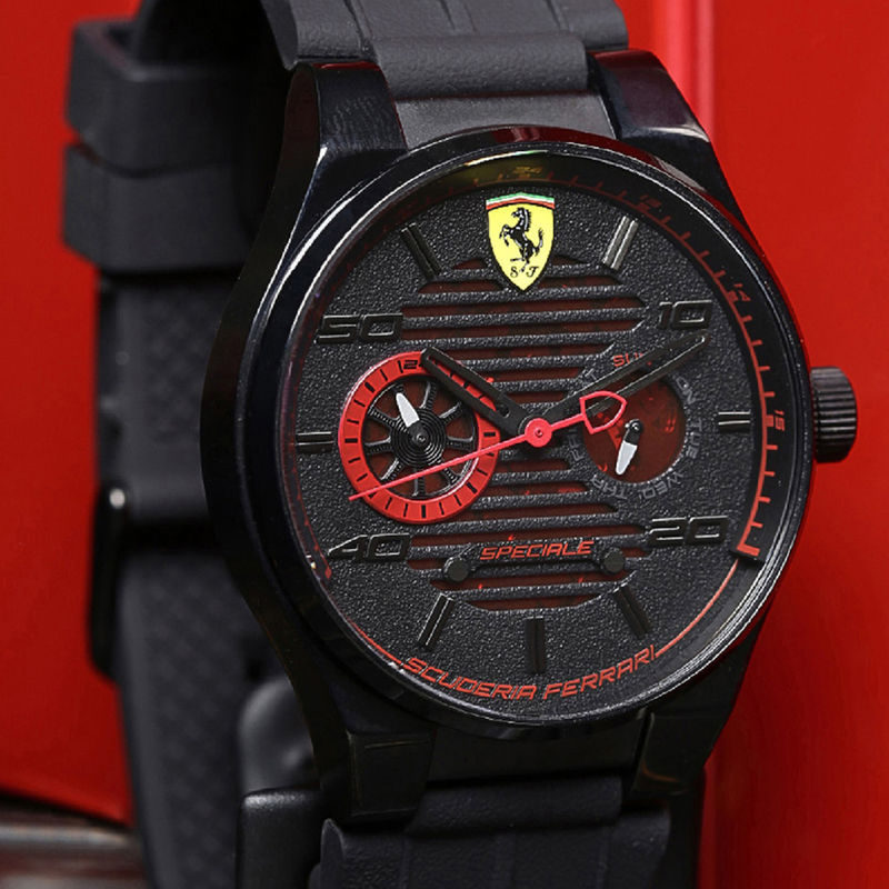 Buy Scuderia Ferrari Speciale 0830431 Black Dial Analog Watch For Men ...