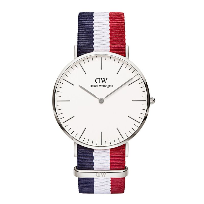 Daniel Wellington Classic Cambridge Silver Watch: Buy Daniel Wellington ...
