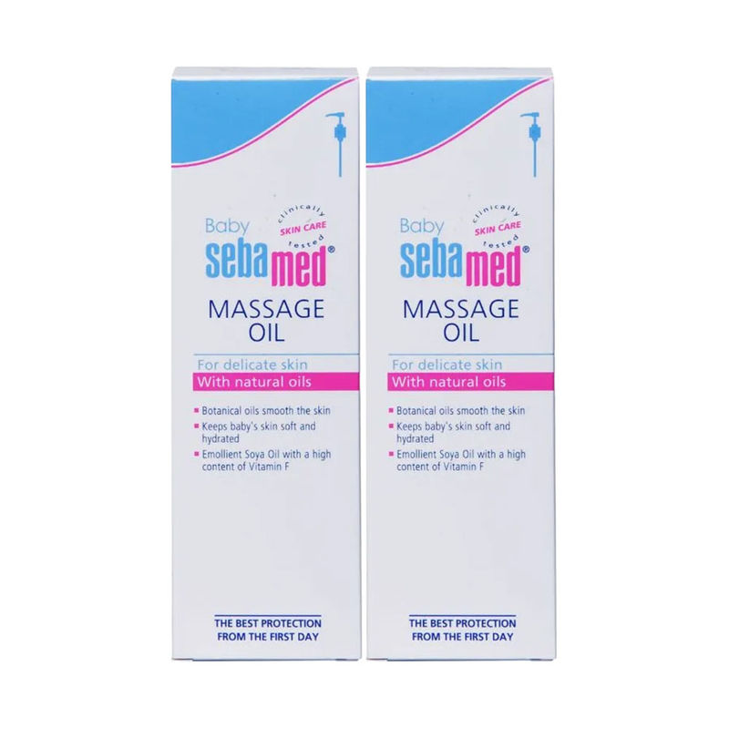 Buy Sebamed Baby Massage Oil - Pack Of 2 Online