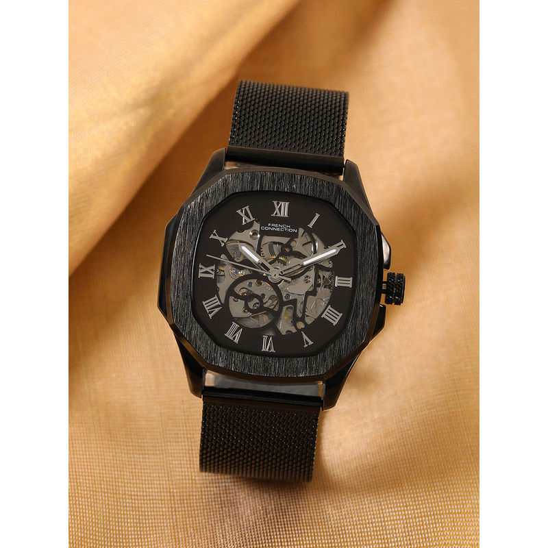 Buy French Connection Black Dial Automatic Watch for Men - FCA05-1 Online