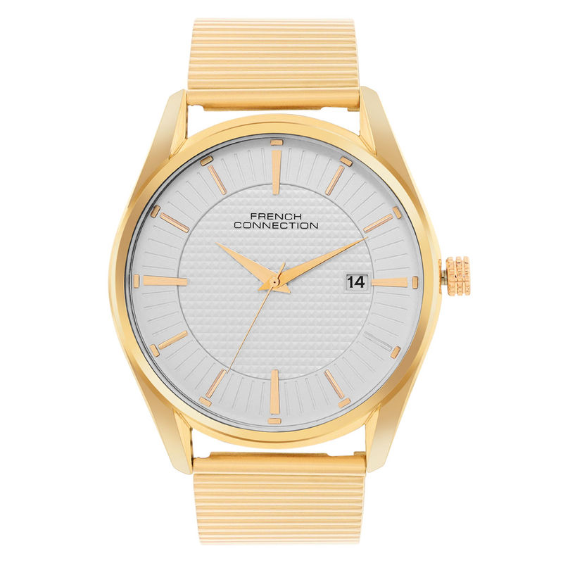 Buy French Connection Silver Dial Analog Watch for Men - FCN056A Online