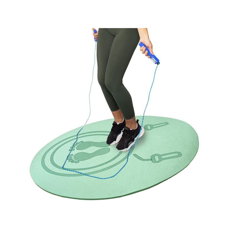 Buy Cortina Green PVC Skipping Mat Online