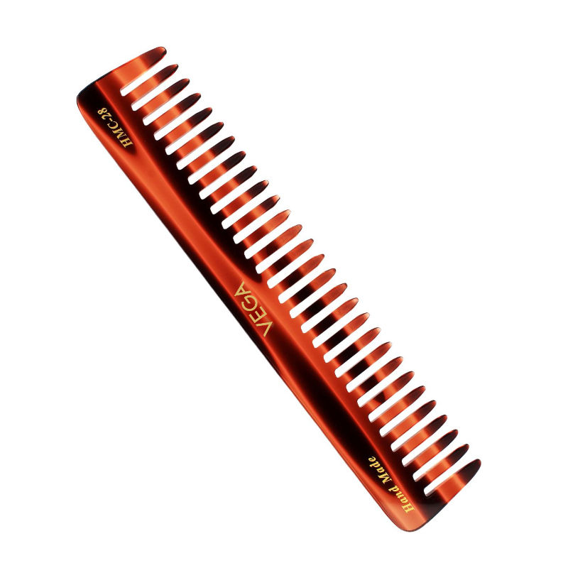 Buy VEGA Handcrafted De-Tangling Hair Comb made with Cellulose Acetate ...