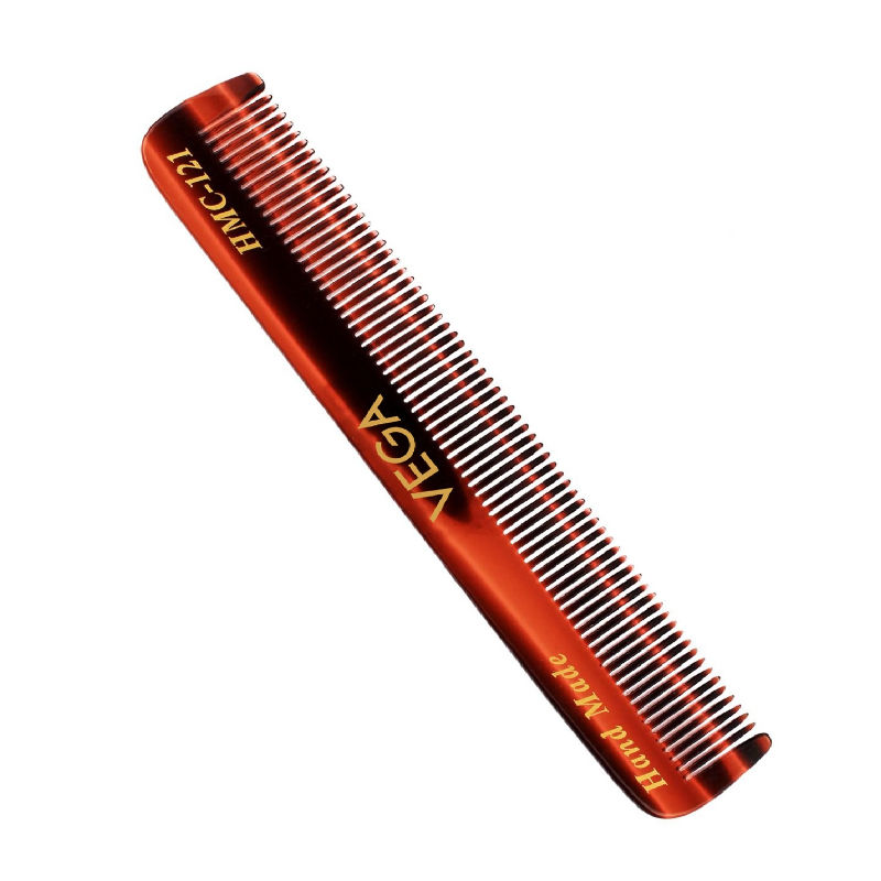 Buy VEGA Handcrafted Pockect Hair Comb made with Cellulose Acetate for ...