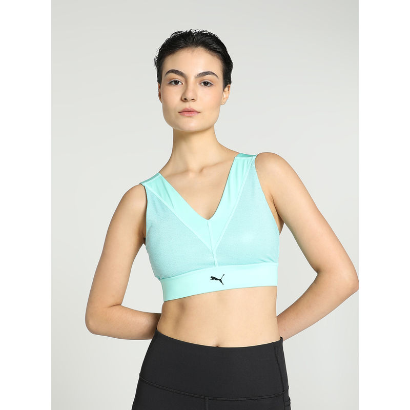 Buy Puma Elektro Summer Womens Turquoise Sports Bras Online
