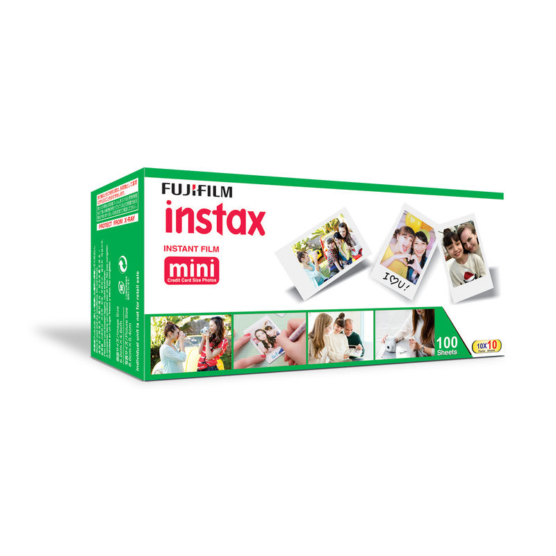 Buy Fujifilm Instax Mini Picture Format Film - Value Pack 100 Shots ...