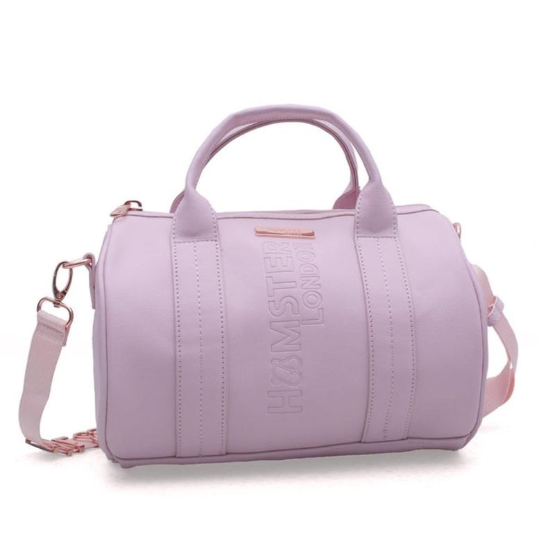 Buy Hamster London Women Melissa Voyager Solid Pink Duffle Bag (M) Online