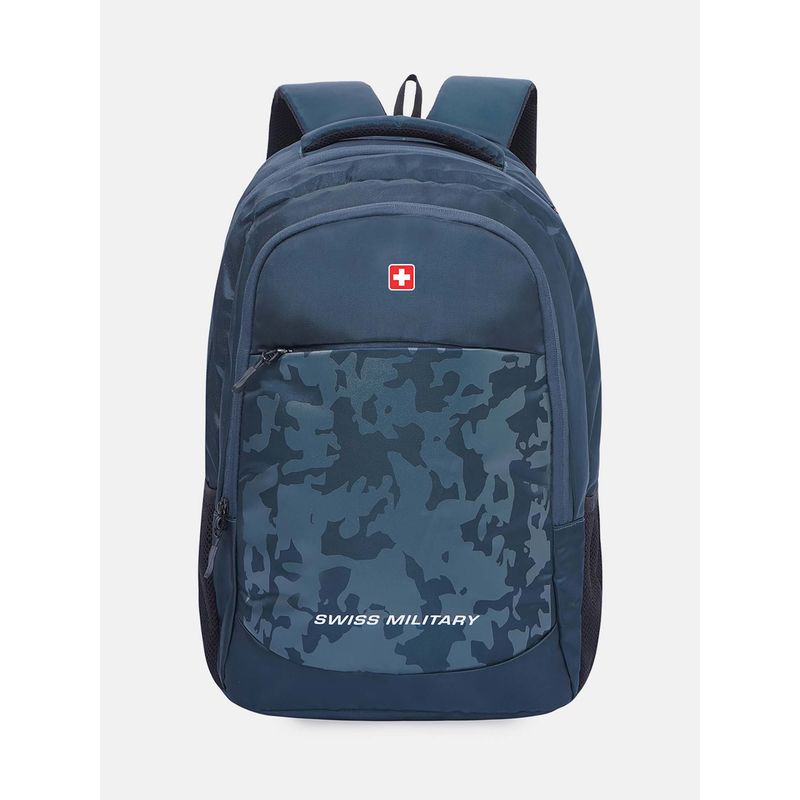 Buy Swiss Military Unisex Blue Camouflage Printed 16 Inch Laptop ...