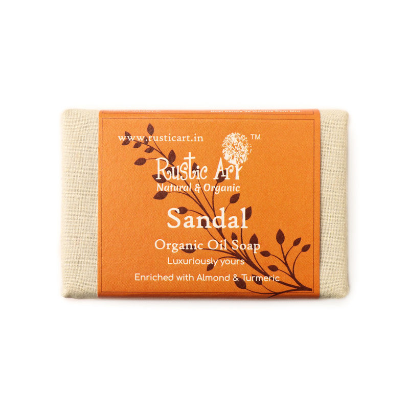 Buy Rustic Art Organic Sandal Soap Online