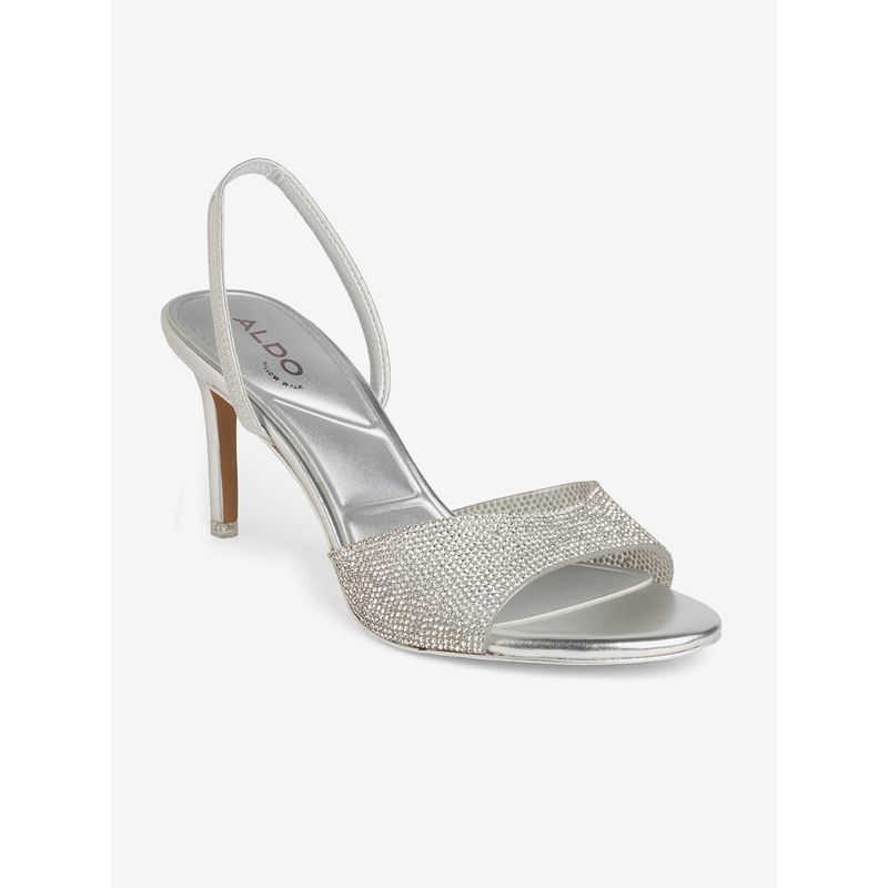 Buy Aldo Dress Heels Silver For Women Online