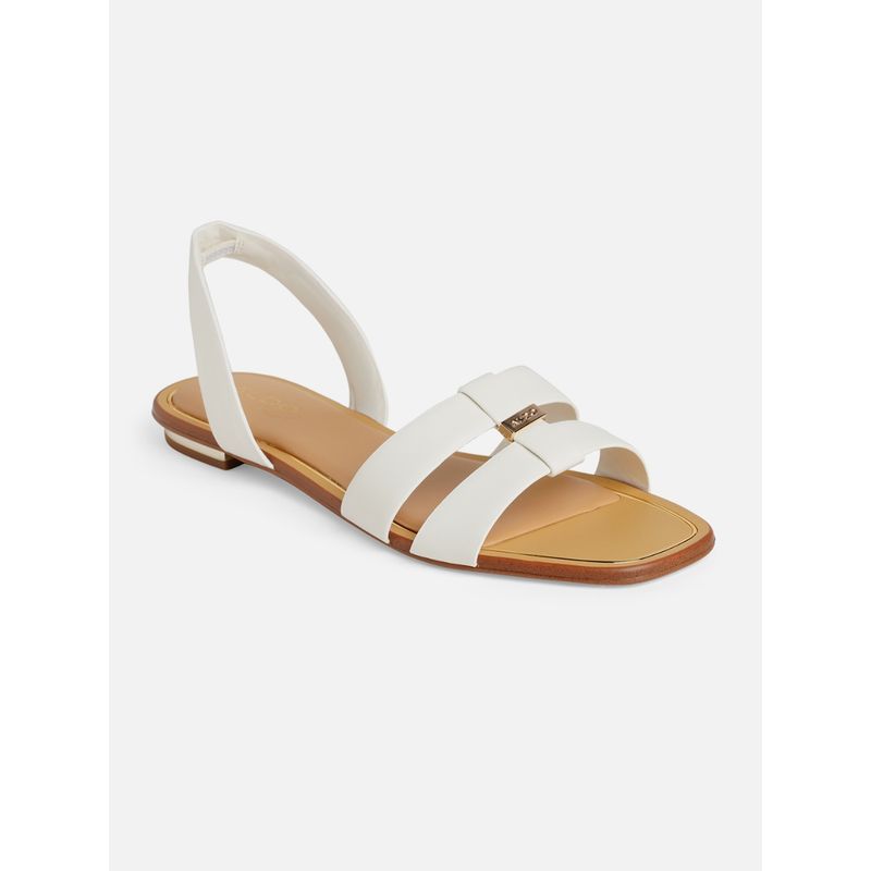 Buy Aldo Flat Sandals White For Women Online