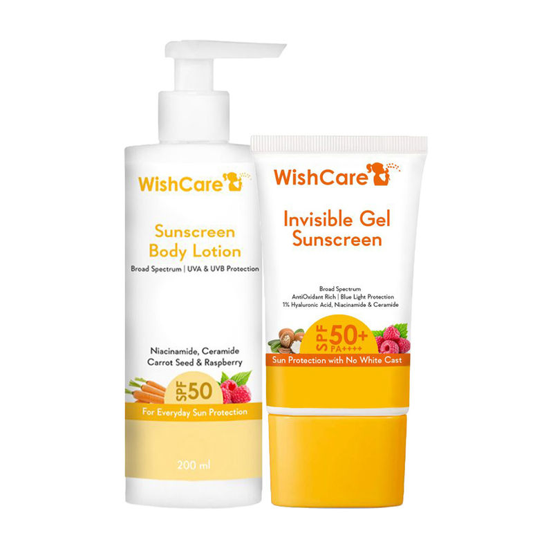 Buy Wishcare SPF 50 Sunscreen Kit Online