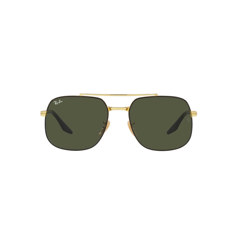 Buy Ray-Ban Core Sunglasses 0Rb369990003156- Square- Black Frame- Green ...