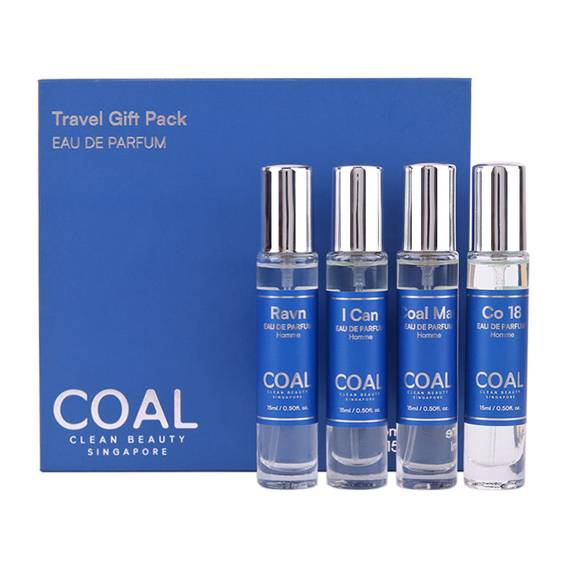 Buy COAL Clean Beauty Travel Cologne And Perfume Gift Pack for Men ...