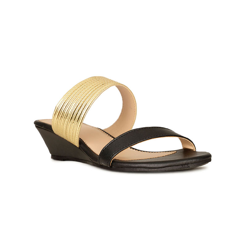 Buy Bata Women Casual Wedge Heels- Black Online