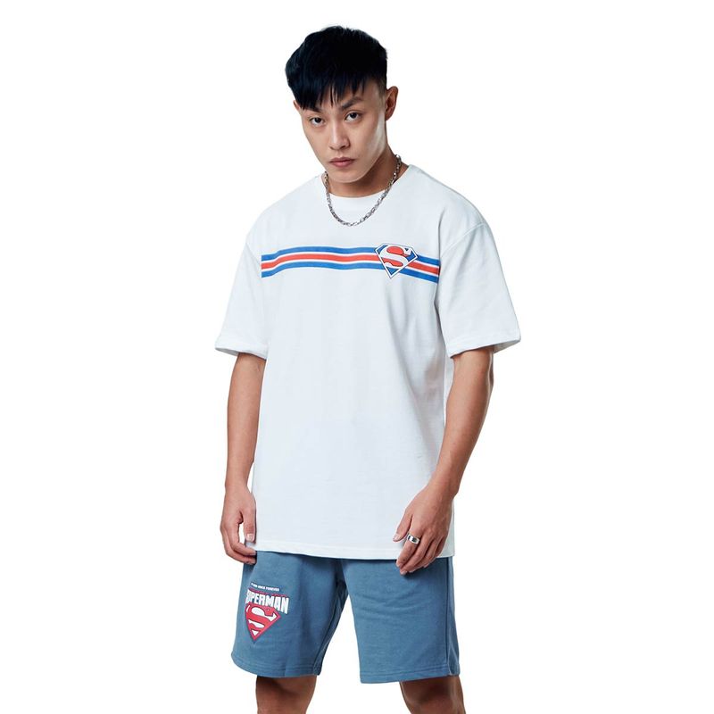 Buy The Souled Store Superman Since Forever Set Men White And Blue Co ...