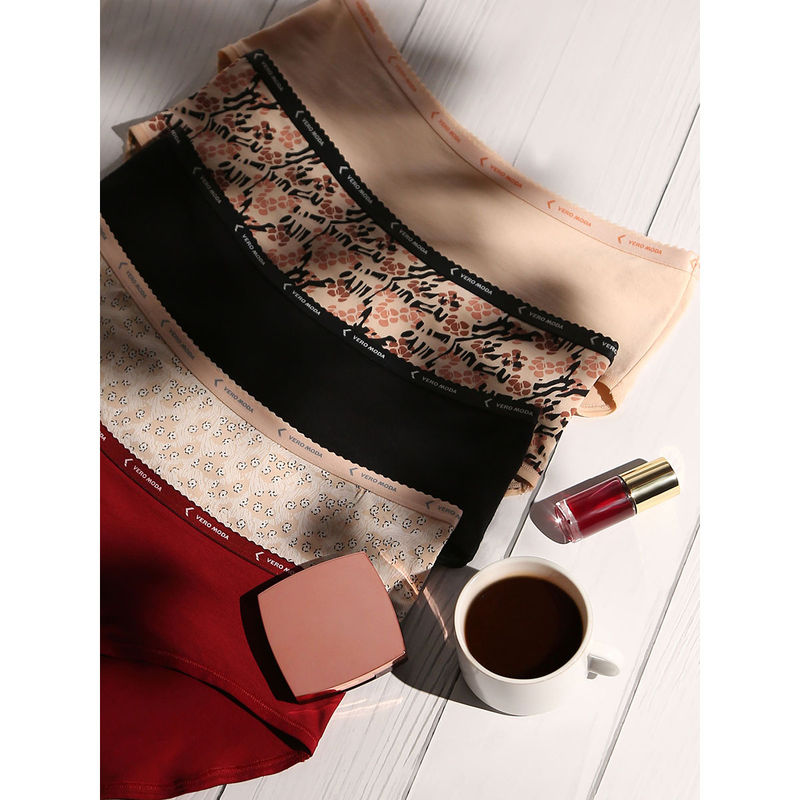 Buy Vero Moda Intimates Hipster Briefs (Pack of 5) Online