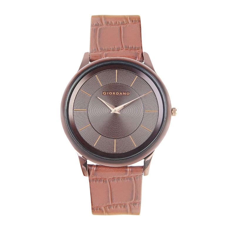 Buy Giordano Formal Analog Watch for Mens Elegant Brown Dial Style ...
