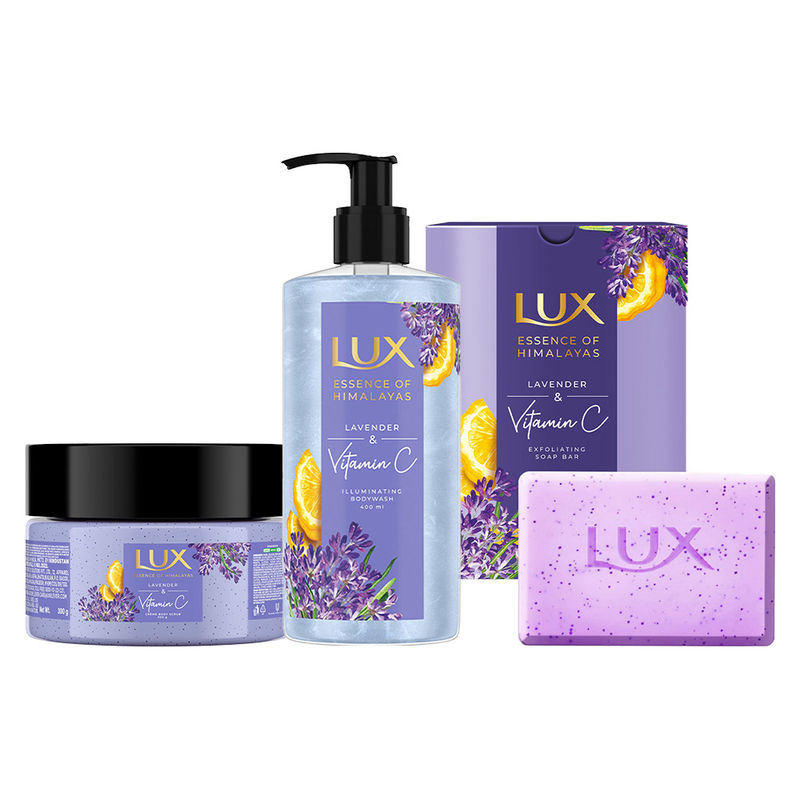 Buy Lux Essence Of Himalayas Lavender & Vitamin C Regime Combo Online