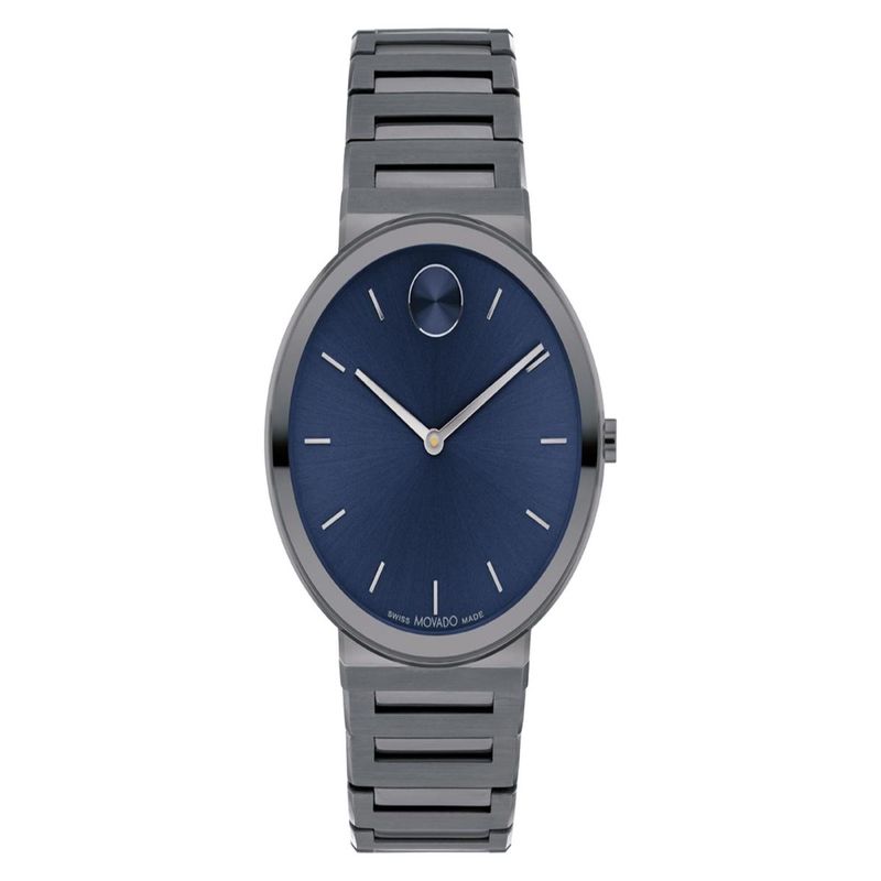 Buy Movado Men Bold Blue Round Dial Analog Watch - 3601076 Online