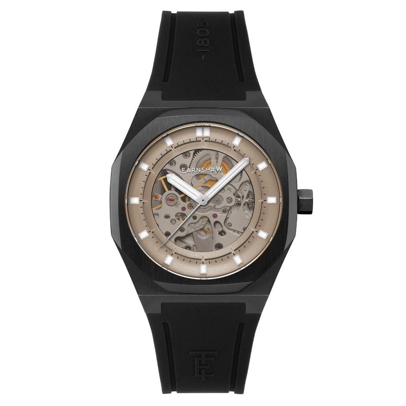 Buy Earnshaw Drake Skeleton Automatic Dark Grey Round Dail Mens Watch - Es-8295-05 Online