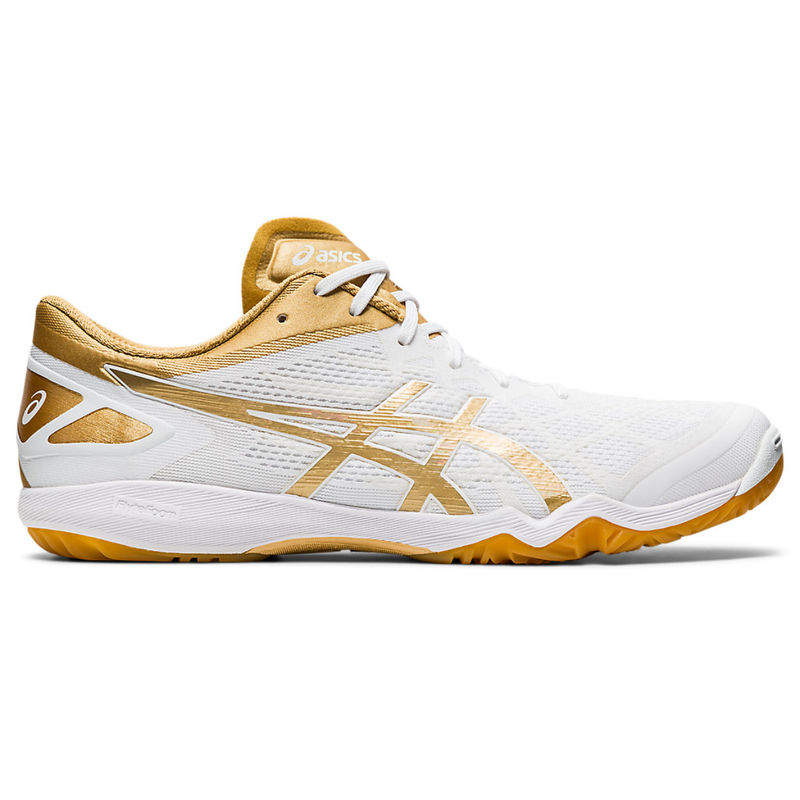 Buy ASICS Attack Dominate FF 2 White Unisex Table Tennis Shoes Online