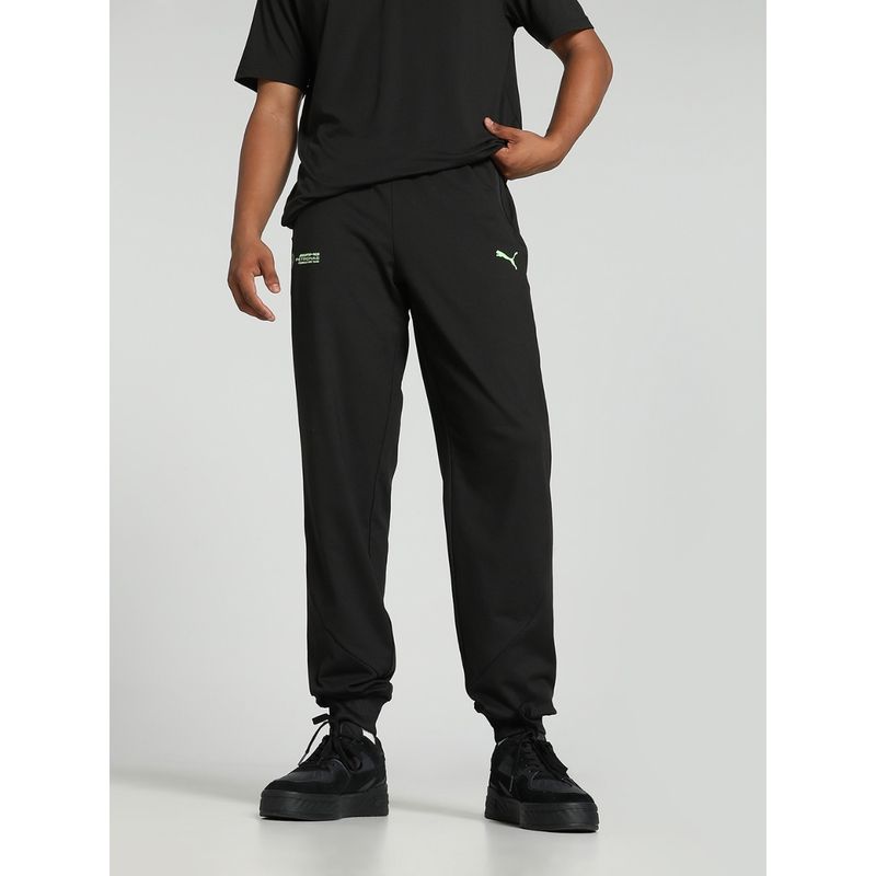 Buy Puma Mercedes Petronas Amg F1 Clouds Puns Mens Black Sweatpants Online