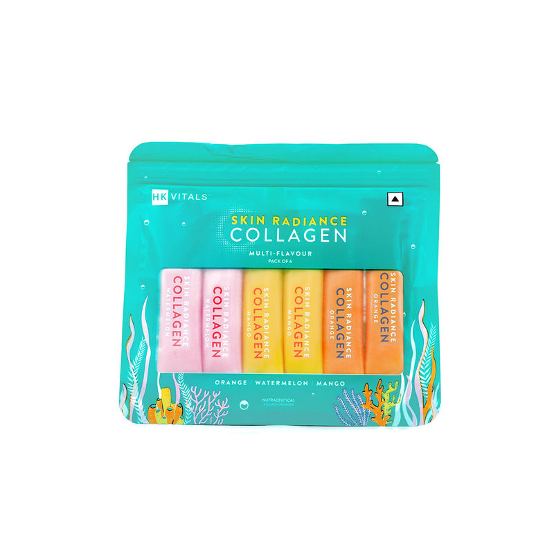 Buy HealthKart HK Vitals Skin Radiance Collagen Powder- Multi-Flavour ...