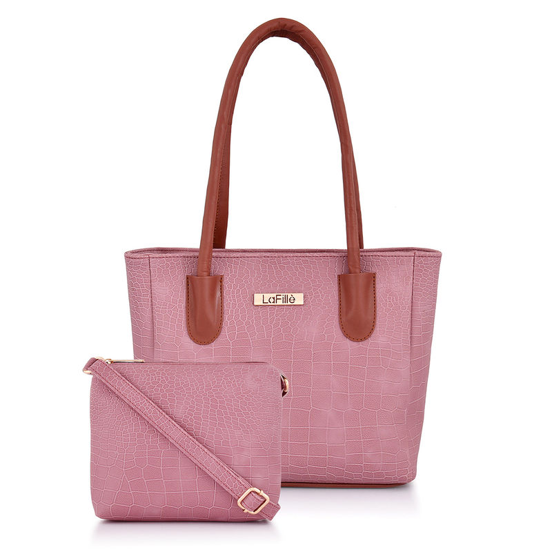 Buy LaFille Womens Purple Shoulder Bag and Sling Combo Online