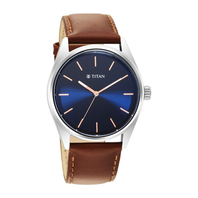 Buy Titan Neo 1866SL01 Blue Dial Analog Watch For Men 1866SL01 Online