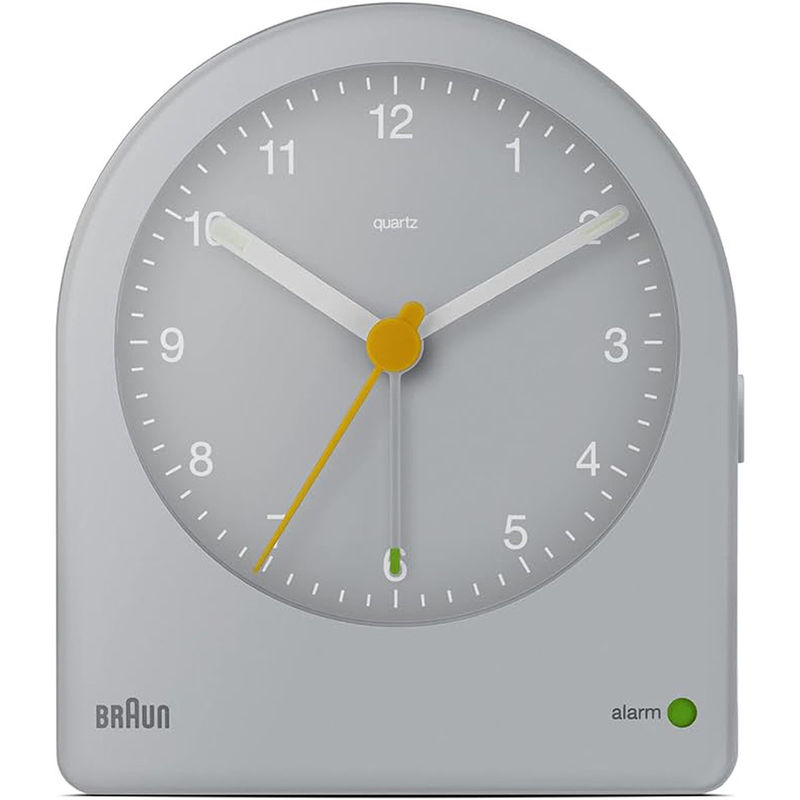 Buy Braun Classic Analogue Alarm Clock With Snooze And Continuous ...