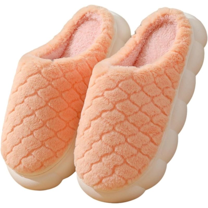 Buy Drunken Room Slippers for Women-Peach Online