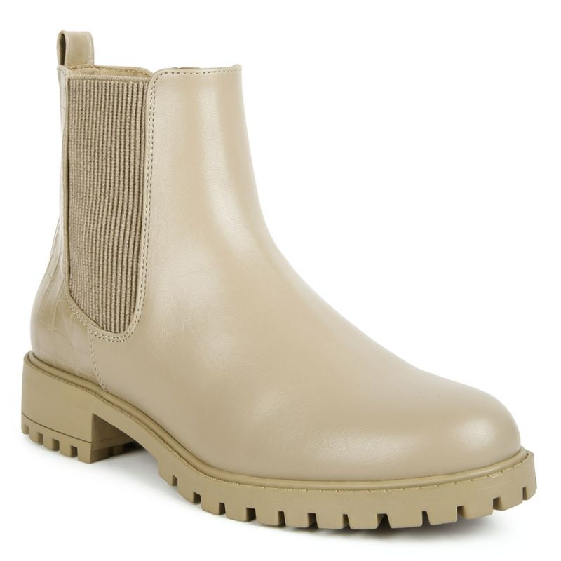 Buy London Rag Croc Sand Chelsea Boots Online