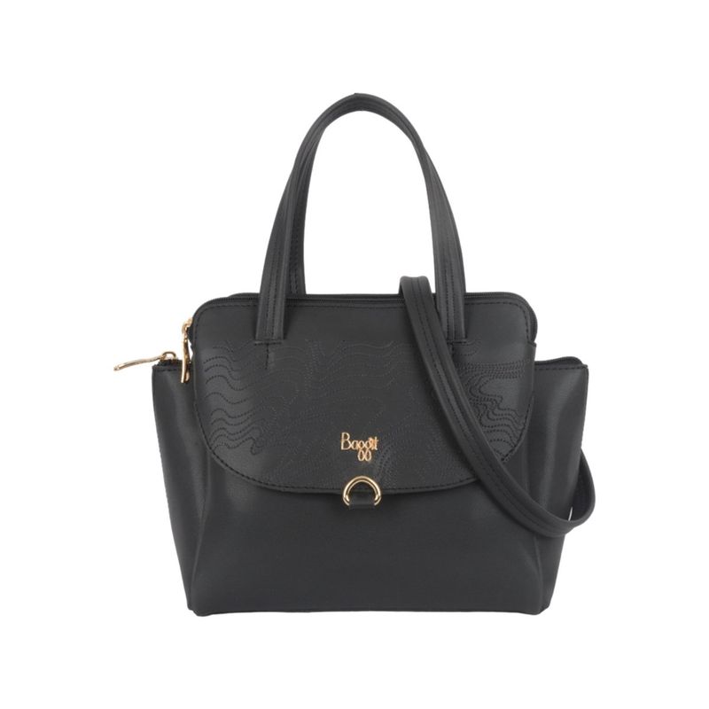 Buy Baggit Women Black Solid Naifaru Shoulder Bag (S) Online