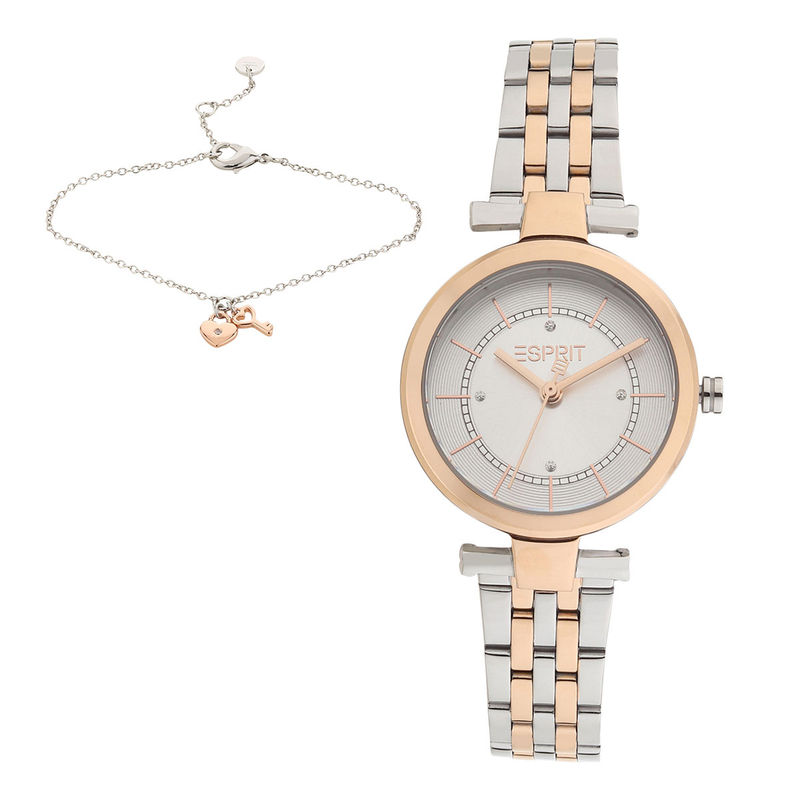 Buy ESPRIT Collection Silver Analog Watch with Bracelet-ES1L281M0095 ...