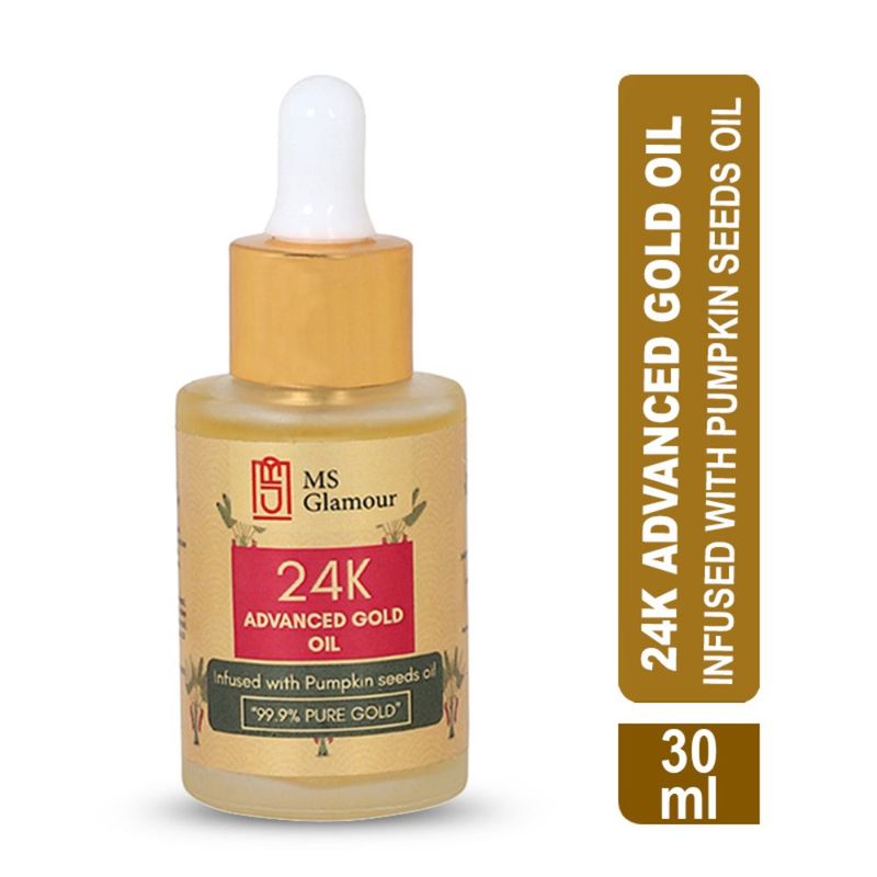 Buy MS Glamour 24K Advanced Gold Oil Online