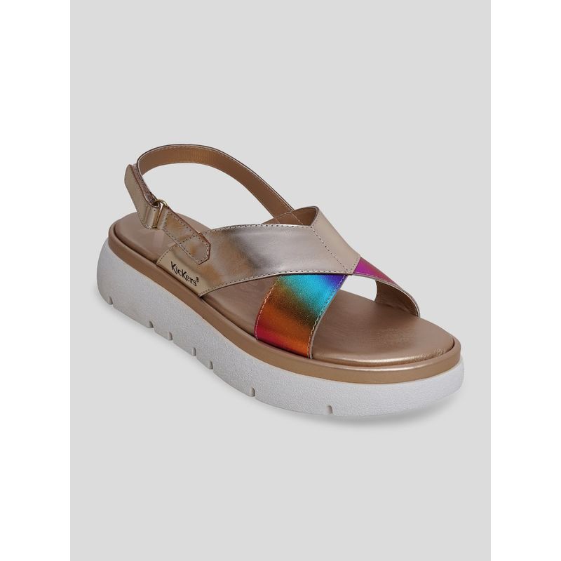 Buy Kickers KICK MET Gold Women Sandals Online