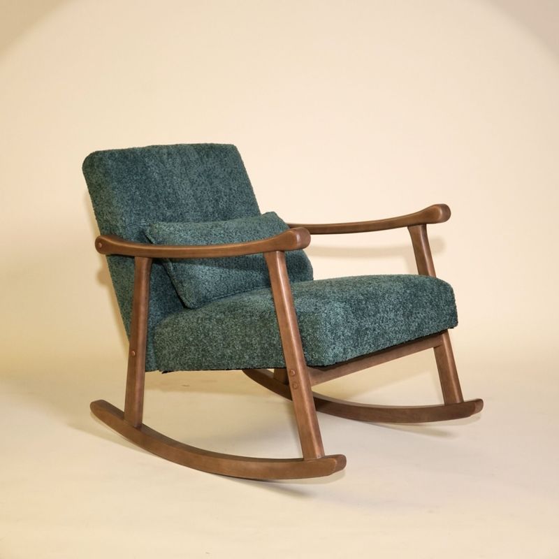 Buy Muun Home Astra Boucle Rocking Chair - Green Online