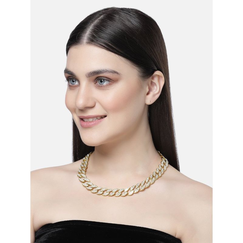 Bijoux by Priya Chandna Cuban Chain Necklace: Buy Bijoux by Priya ...