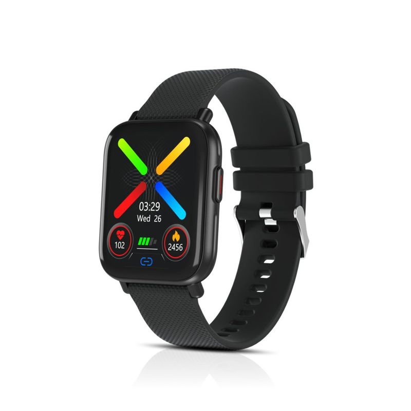 Buy Portronics Kronos X1 Smart Watch Full Touch 1.7" Screen, BP & HR Monitor With Multiple ...