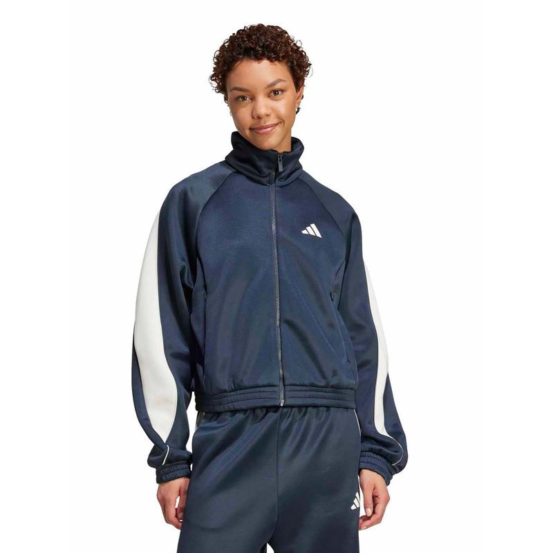 Buy adidas W STADIUM TT Women Blue Training Jacket Online