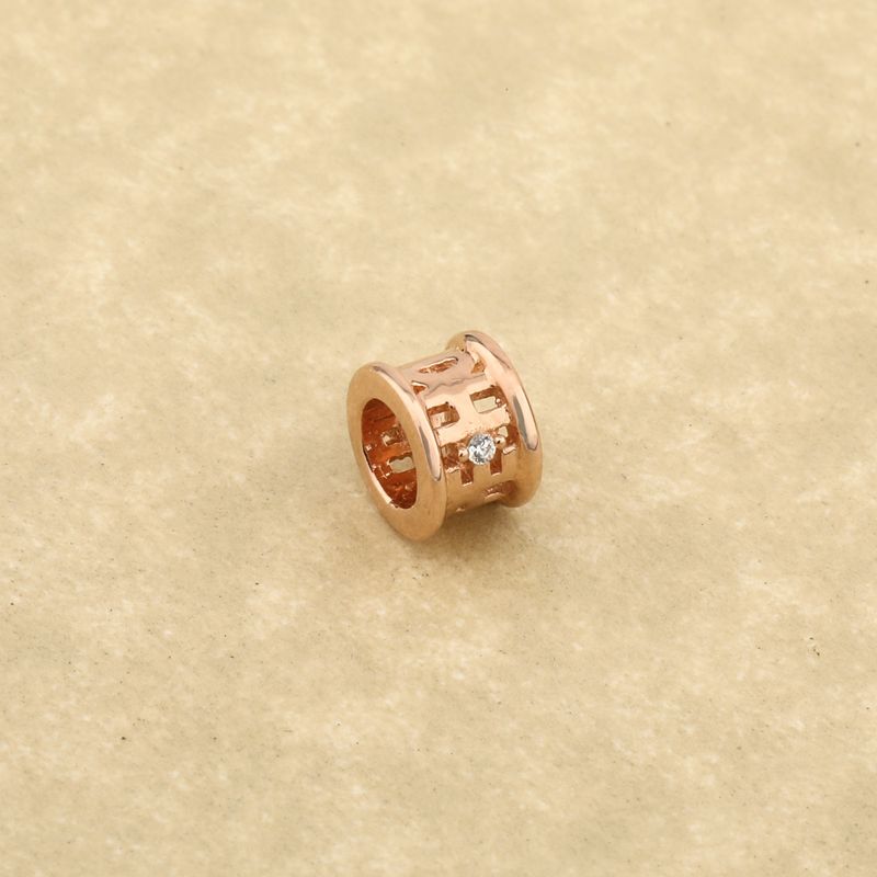 Buy Praavy 925 Sterling Silver Eternal Hope Bead platted in Rose Gold ...