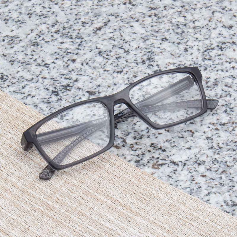 Buy TED SMITH Rectangular Grey Spectacles for Mens Womens (54) Online