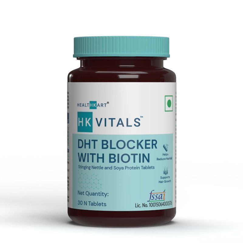 Buy HealthKart HK Vitals Dht Blocker With Biotin Tablets, Helps to ...
