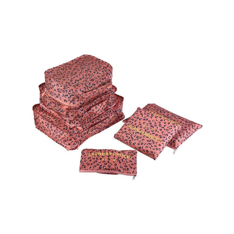 Buy House of Quirk Printed Packing Cubes for Travel Organizer Bags Set ...