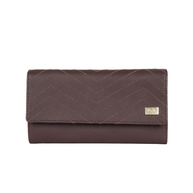 Buy Baggit Nathan Purple Large Wallet Online