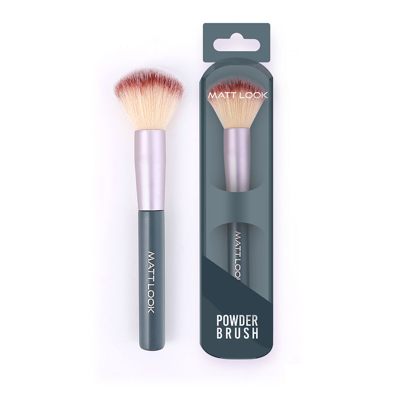 Buy Matt look Feather Soft Powder Brush Online