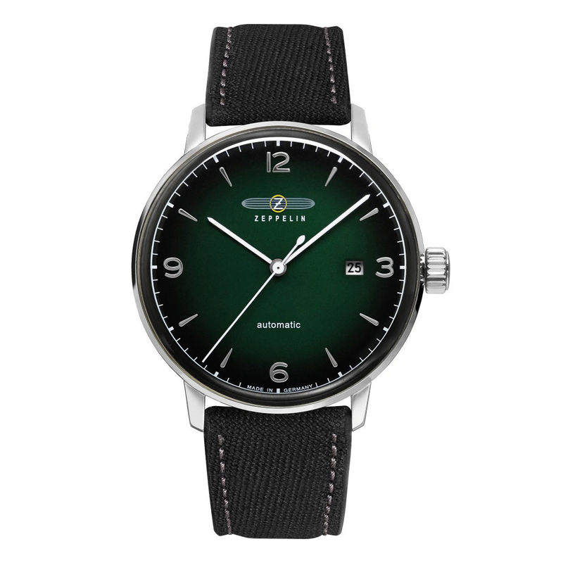 Buy Zeppelin Hindenburg Green Dial Round Watch 80642_N Online