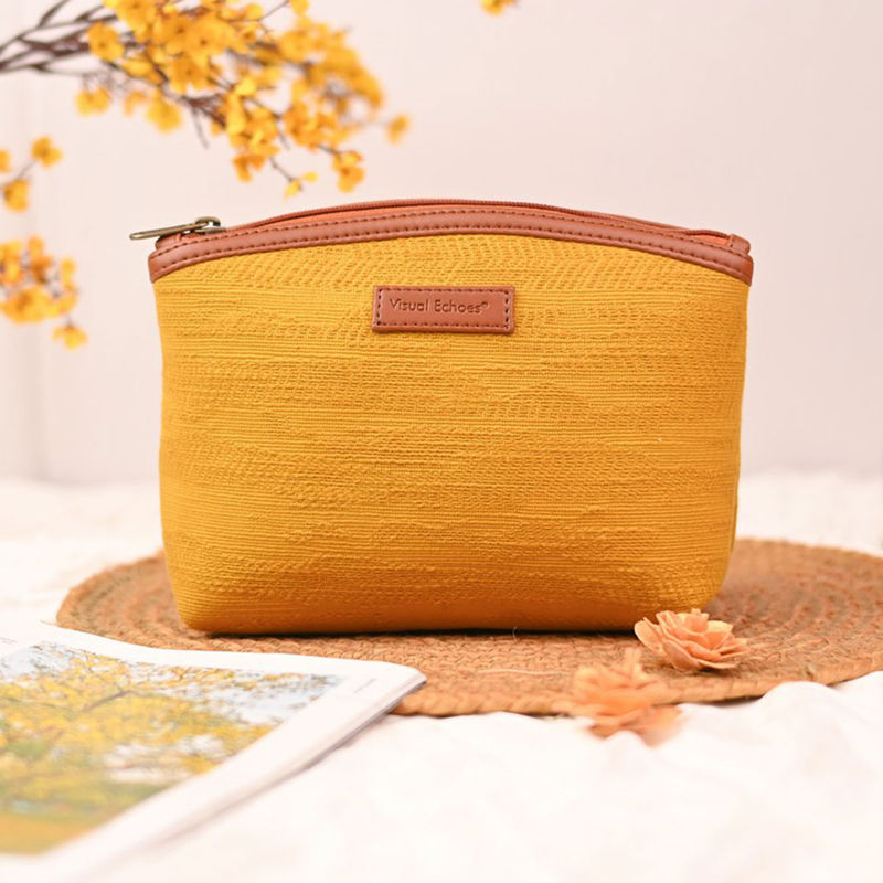 Buy Visual Echoes Wild Mustard Multi-Utility Pouch Online