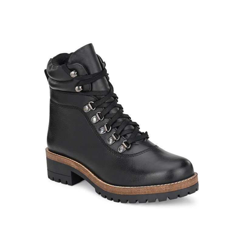 Buy Delize Womens Black Derby Boots Online
